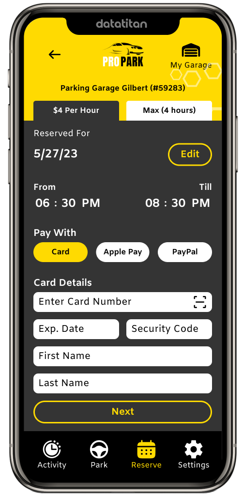 ProPark - Car Parking App Development - SkyTech Mobile
